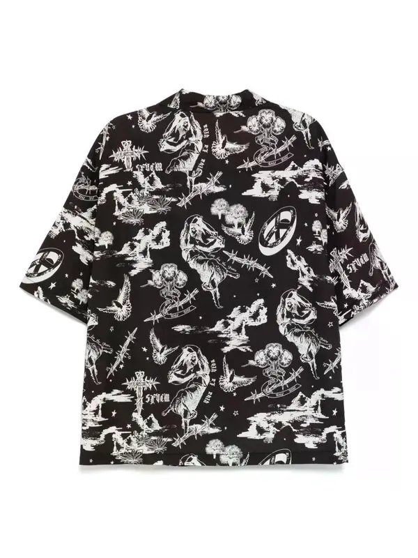 FIVE CM Graphic-print Shirt