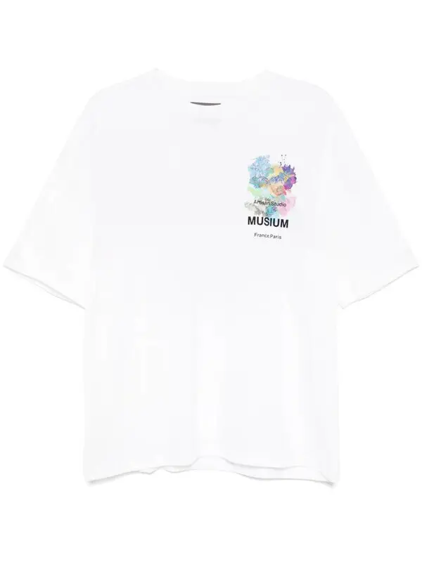 MUSIUM DIV. Logo-print T-shirt - White