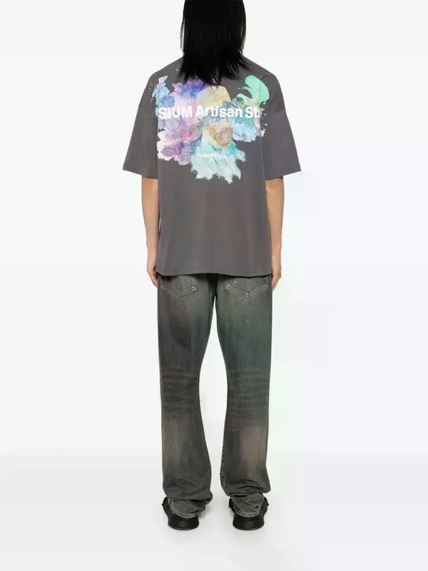 MUSIUM DIV. Logo-print T-shirt