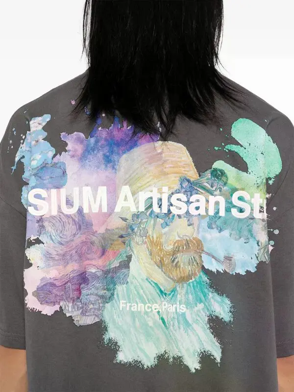 MUSIUM DIV. Logo-print T-shirt