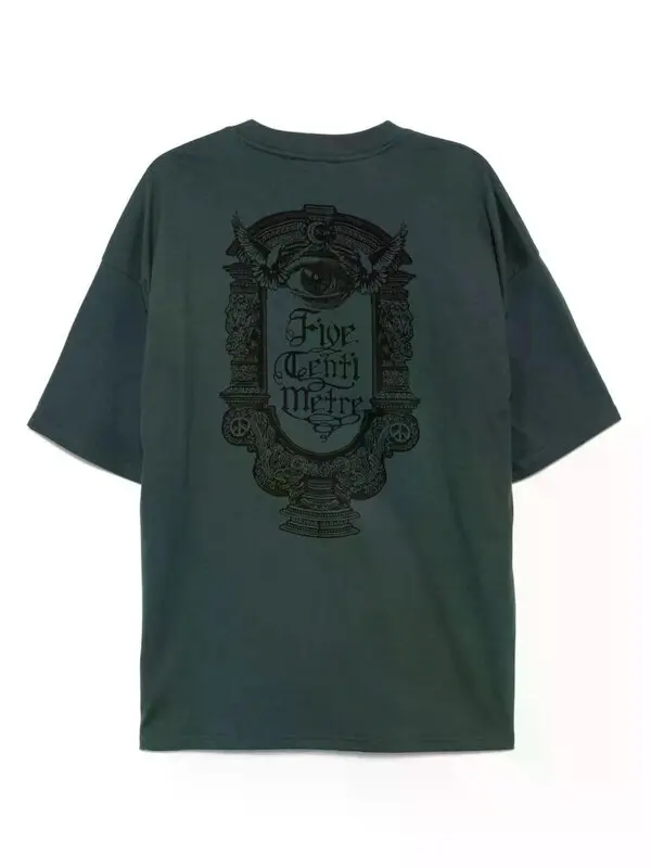 FIVE CM Logo-embroidered T-shirt