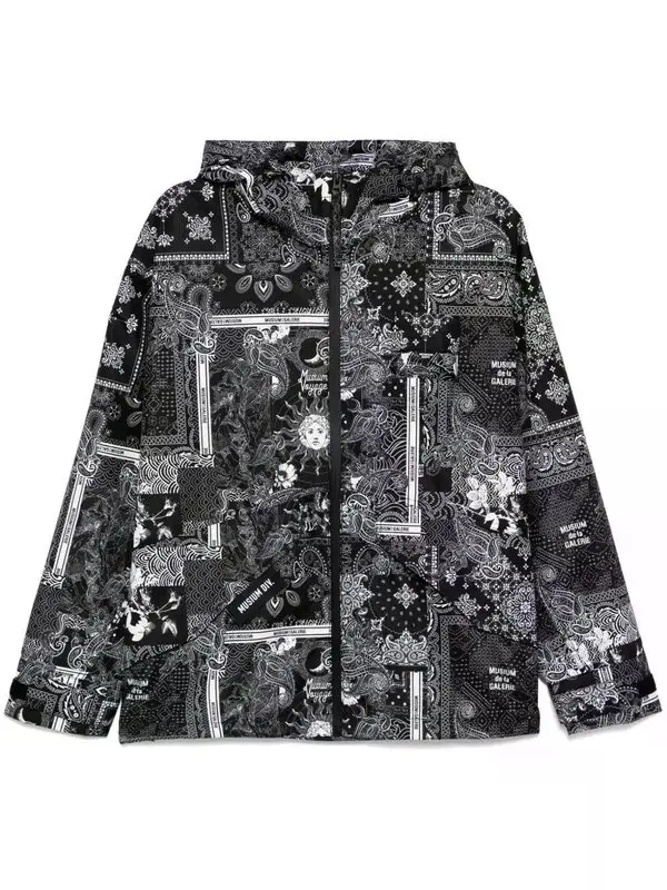 MUSIUM DIV. Graphic-print Windbreaker