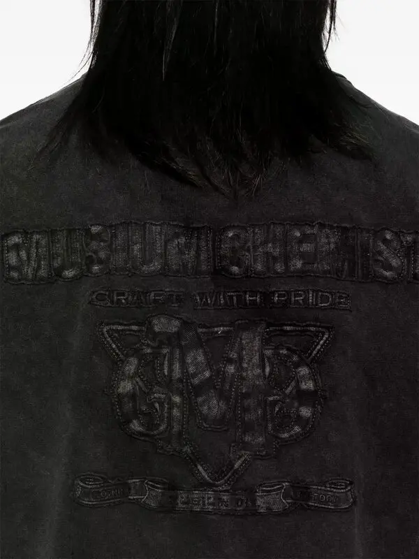 MUSIUM DIV. Logo-patch T-shirt