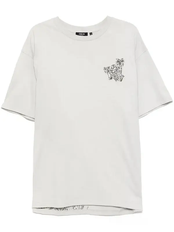 FIVE CM Logo-embroidered T-shirt