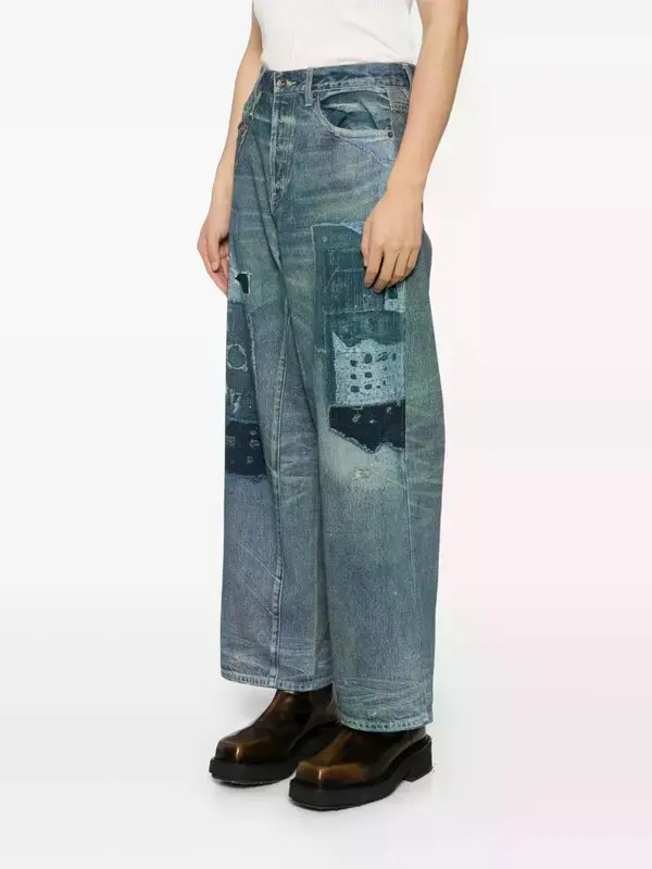 FIVE CM Graphic-print Jeans