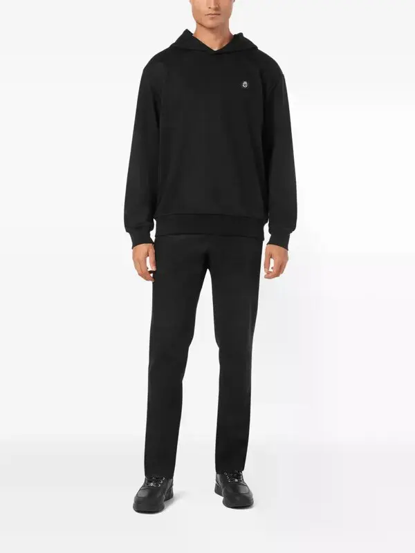 BILLIONAIRE Logo-appliqué Hoodie