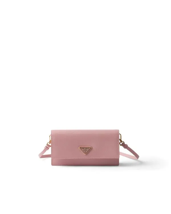 Prada Saffiano Leather Mini Bag - Pink
