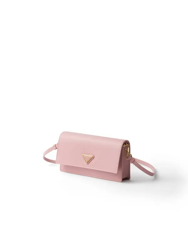 Prada Saffiano Leather Mini Bag - Pink