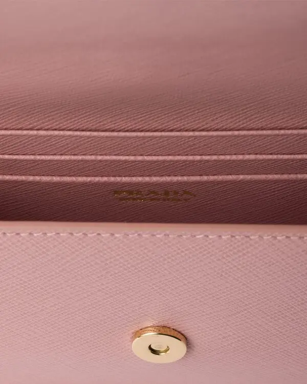 Prada Saffiano Leather Mini Bag - Pink