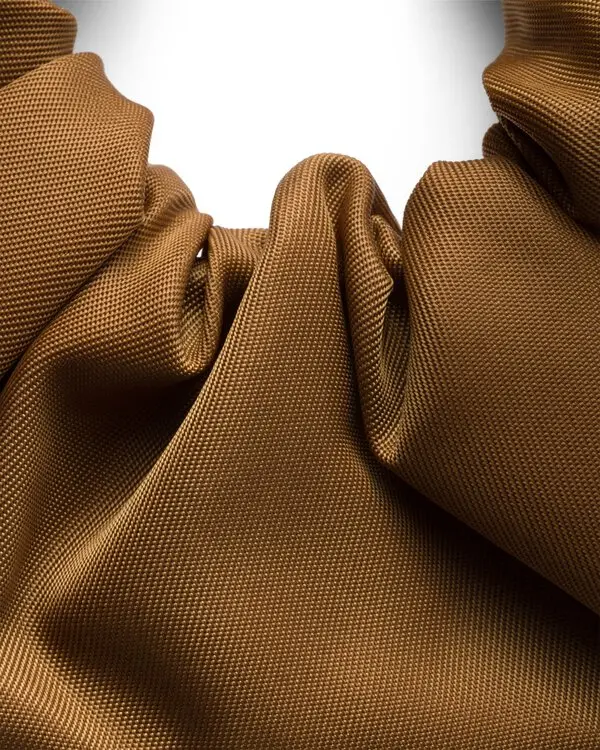 Prada Re-nylon Scrunchie - Brown