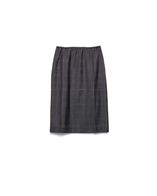Prada Wool Pencil Skirt