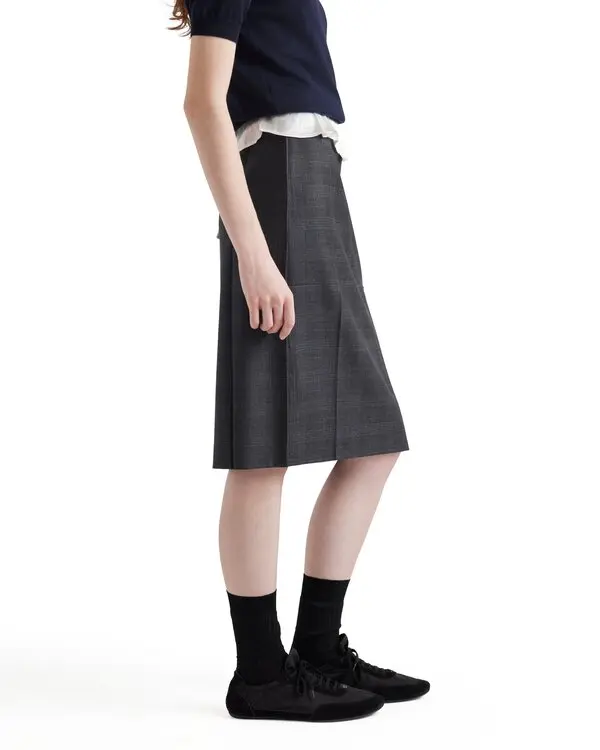 Prada Wool Pencil Skirt