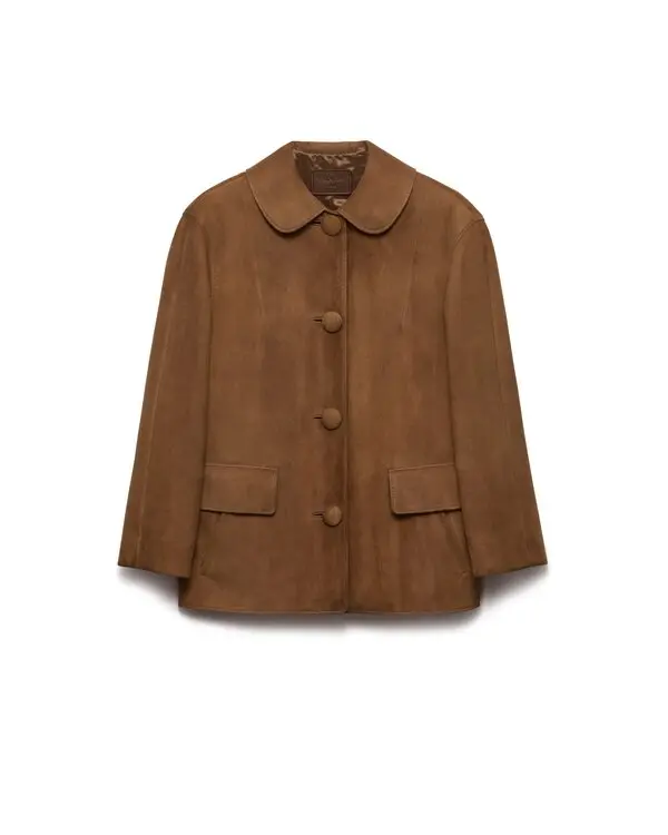 Prada Suede Shirt Jacket