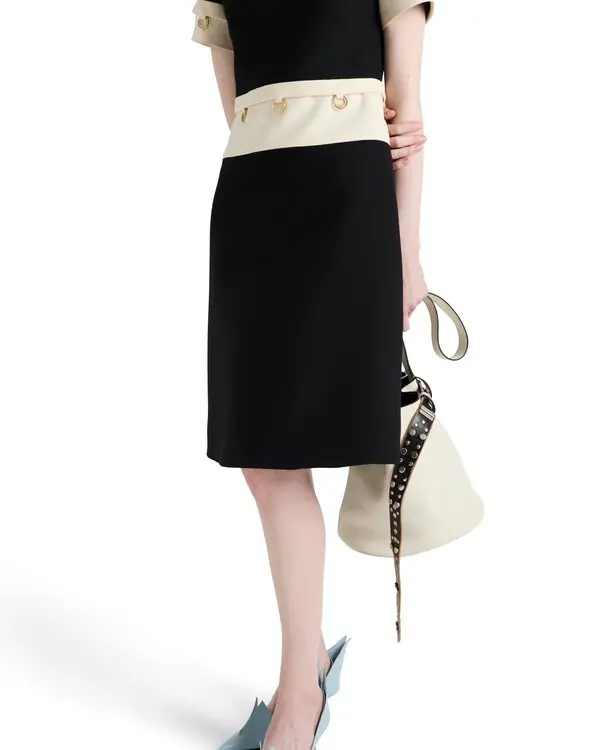 Prada Tricotine Fit-and-flare Dress