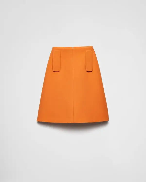Prada Tricotine A-line Skirt