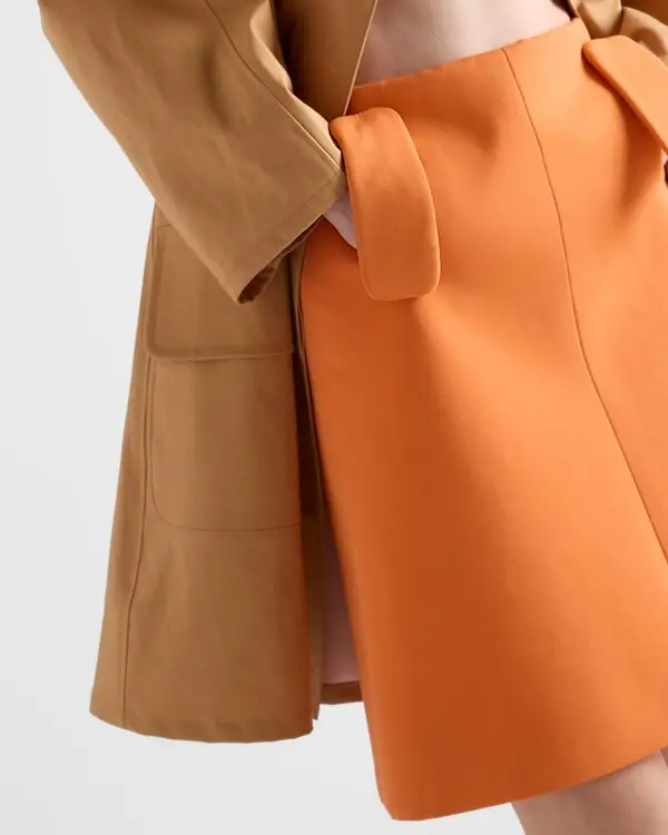 Prada Tricotine A-line Skirt