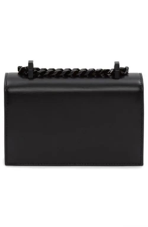Alexander McQueen Mini Jewelled Leather Crossbody Bag