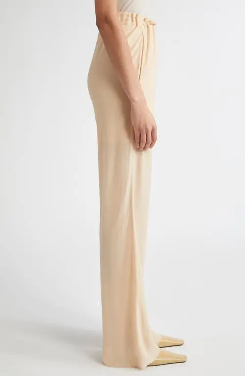 SETCHU Sheer Double Layer Pants - Beige