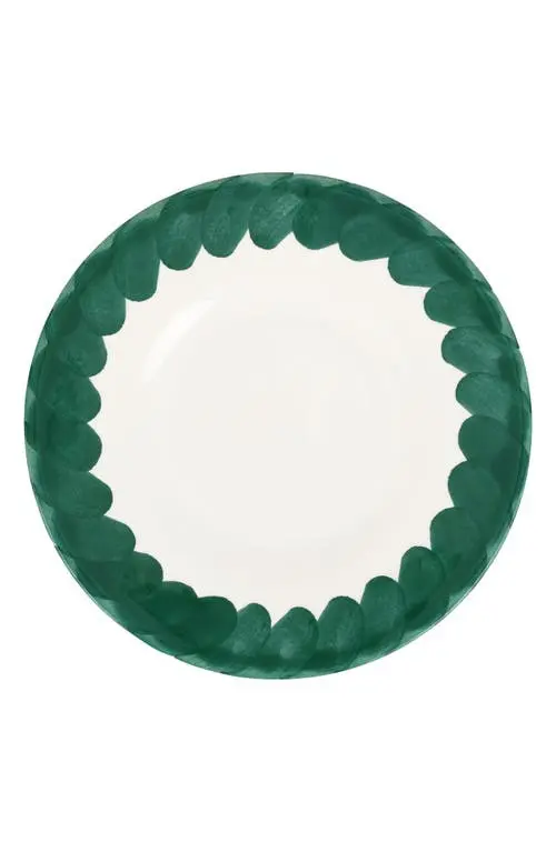 VIETRI Lisbon Brushstroke Salad Plate - Green