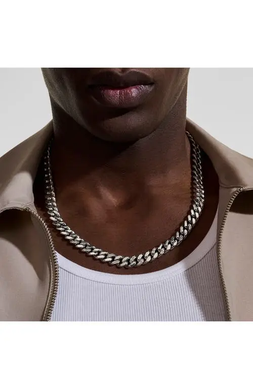 John Hardy Curb Chain Necklace - Sterling Silver