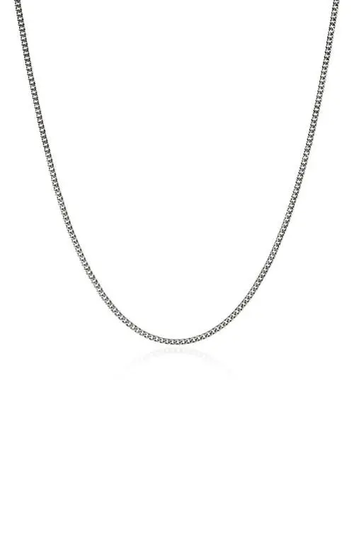 John Hardy Curb Chain Necklace - Sterling Silver