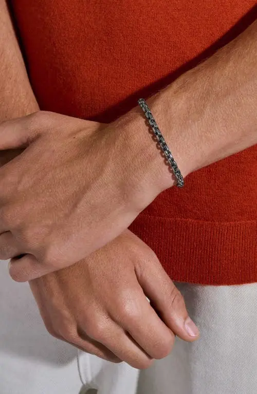John Hardy Box Chain Bracelet - Dark Silver
