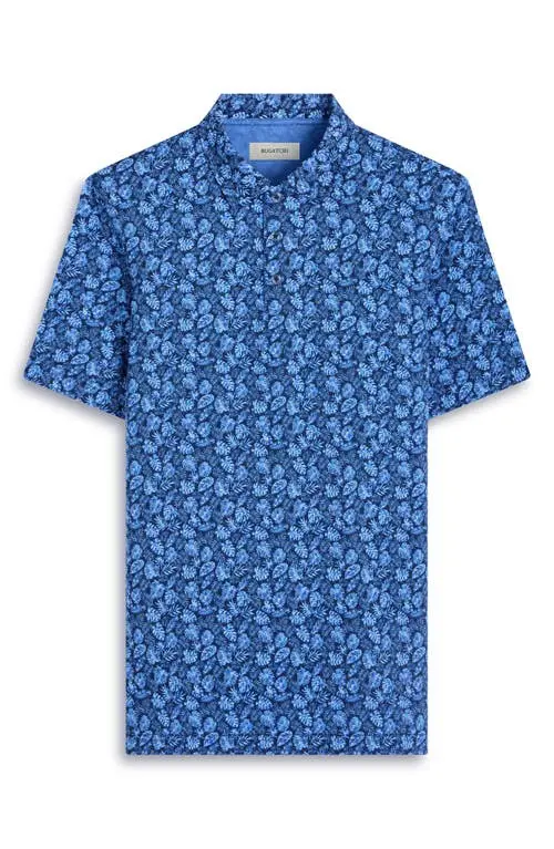 Bugatchi Vincent Ooohcotton® Leaf Print Polo
