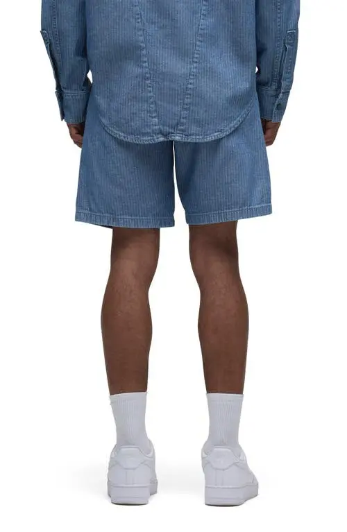 Hudson Jeans Venice Ribbed Cotton Chino Shorts