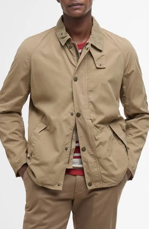 Barbour Tracker Casual Jacket - Washed Stone