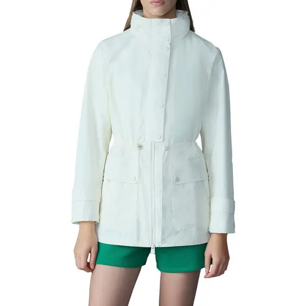 Mackage Keryn Hooded Rain Jacket - Cream