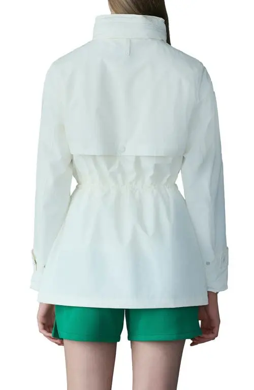 Mackage Keryn Hooded Rain Jacket - Cream
