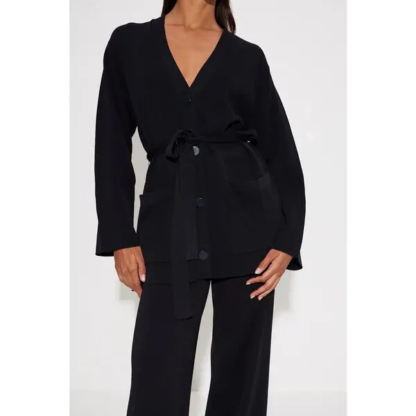 SIMONMILLER Max Belted Knit Cardigan