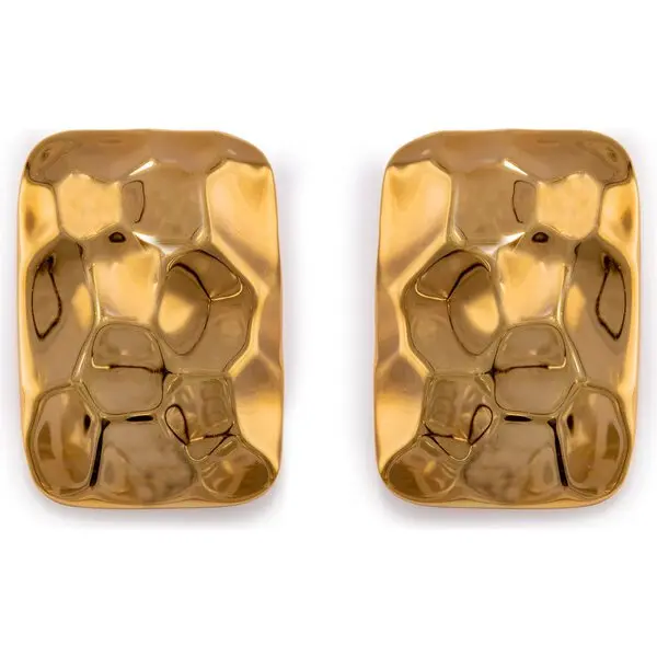 BLACK SUEDE STUDIO Rana Earrings - Gold