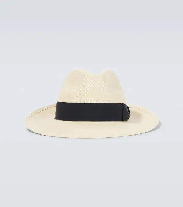 Borsalino Amedeo Straw Panama Hat - Beige