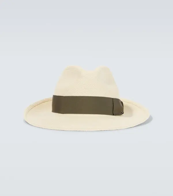 Borsalino Amedeo Straw Panama Hat - Beige