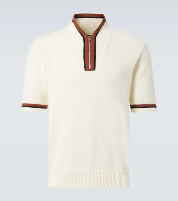 Dolce & Gabbana Cotton-blend Polo Shirt