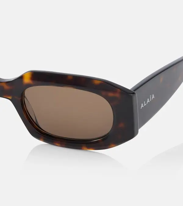Alaïa Rectangle Frame Sunglasses