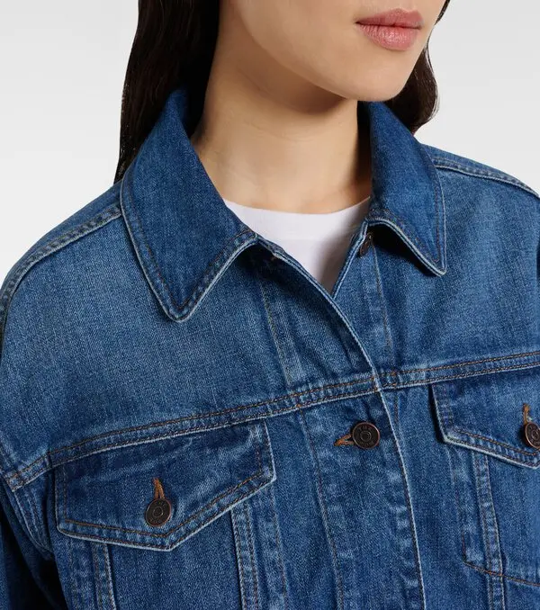 THE ROW Sebilia Denim Trucker Jacket