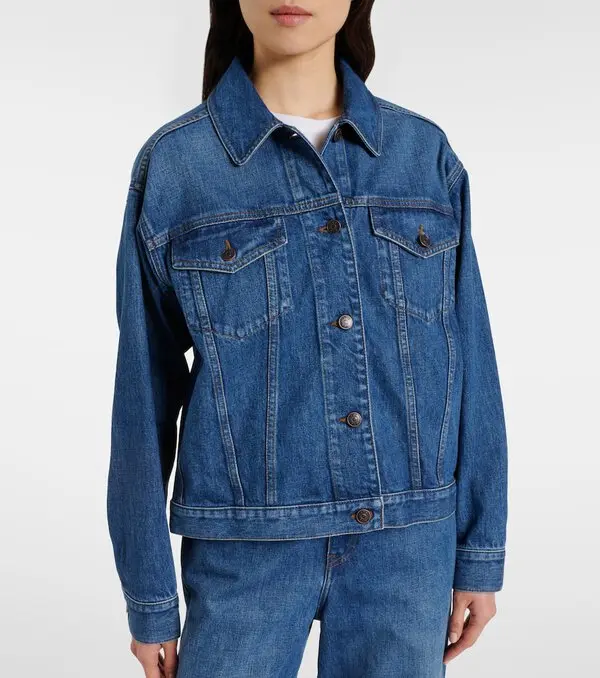 THE ROW Sebilia Denim Trucker Jacket
