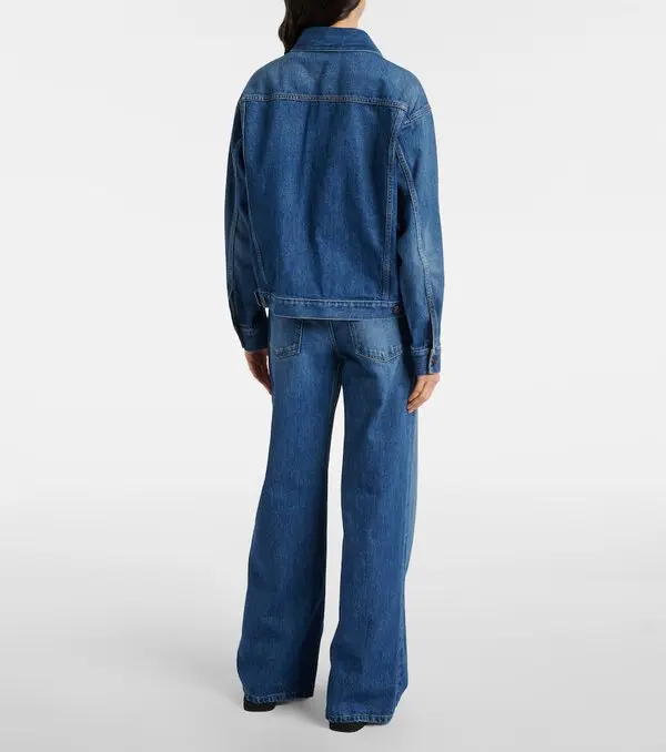 THE ROW Sebilia Denim Trucker Jacket