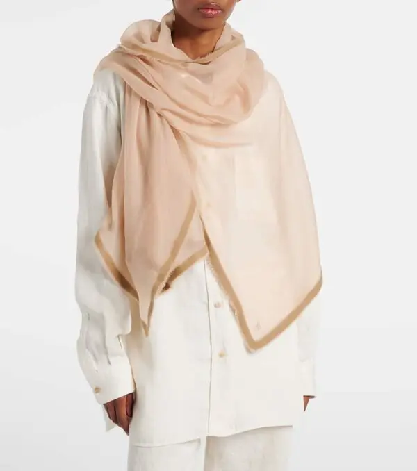 THE ROW Cashmere And Wool Scarf