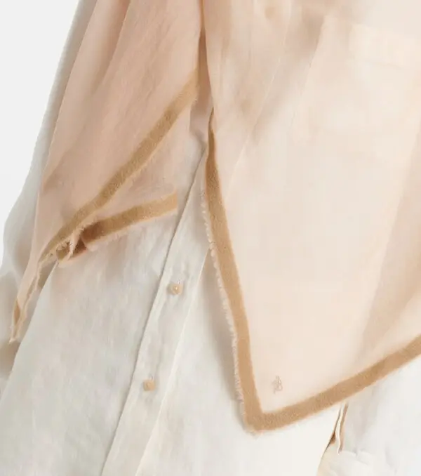 THE ROW Cashmere And Wool Scarf