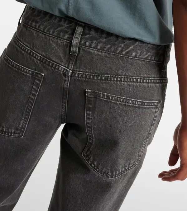 THE ROW Lyndsey Low-rise Straight Jeans