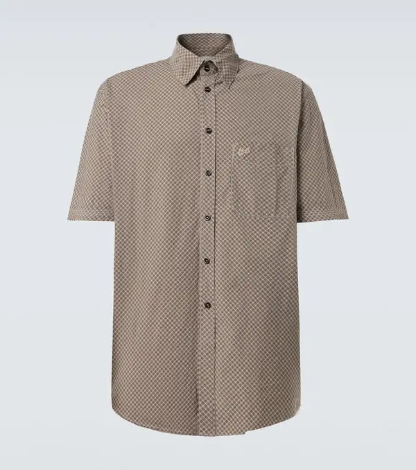 ERL Checked Cotton Shirt