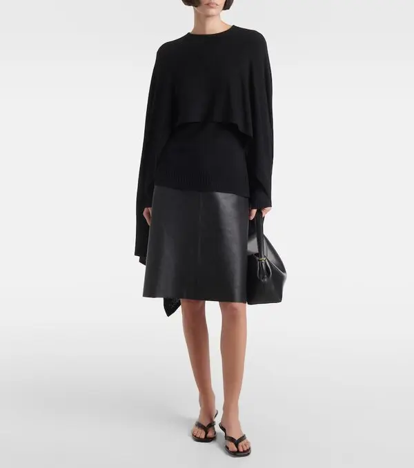TOTEME Draped Silk Top