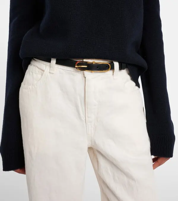 THE ROW Hermine Leather Belt