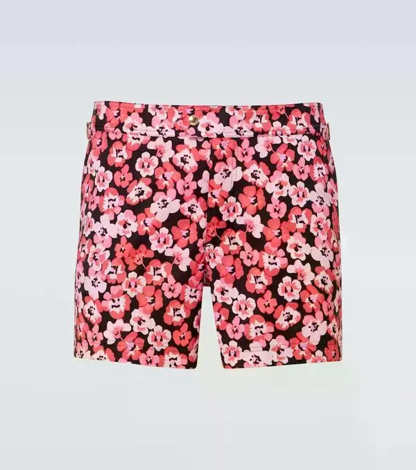 TOM FORD Floral Swim Trunks - Multicoloured