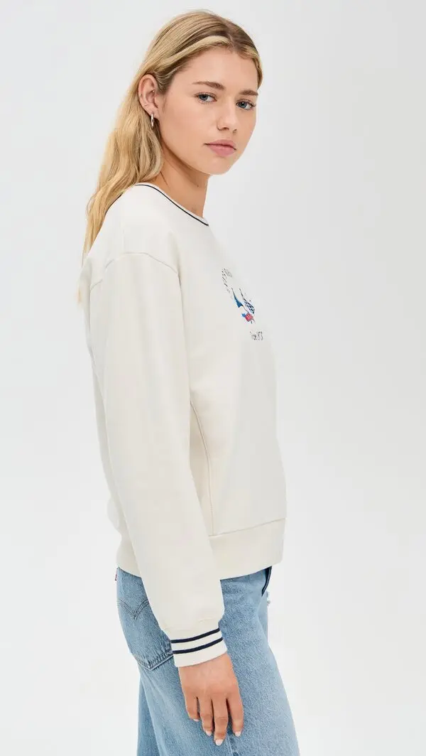 LEVI'S Graphic Heritage Sport Crewneck Sweatshirt