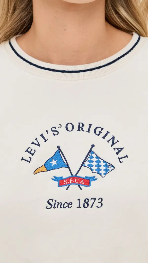 LEVI'S Graphic Heritage Sport Crewneck Sweatshirt