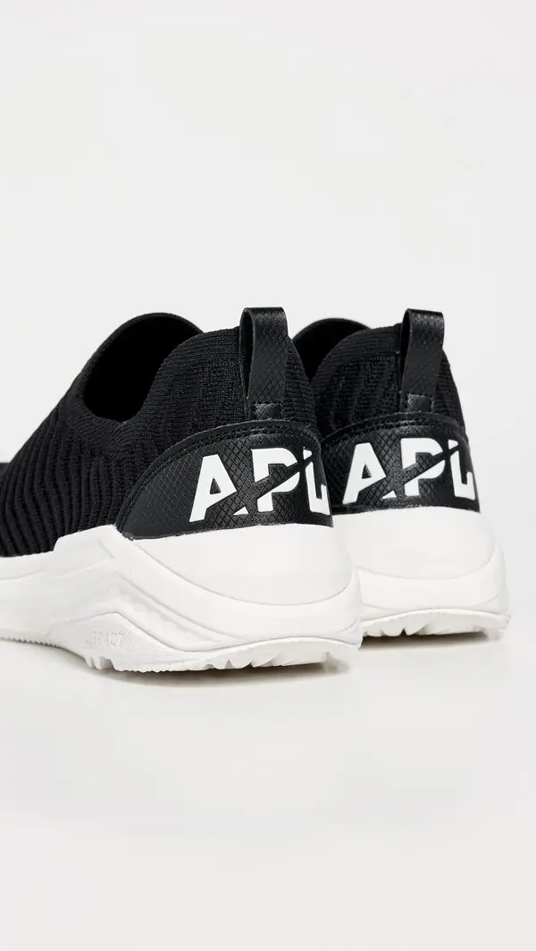 Apl Techloom Traveler Slip-on Sneakers - Black/ivory